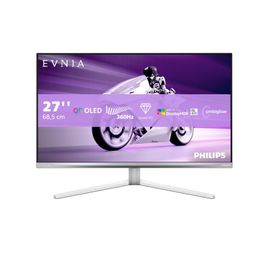 Philips OLED-Monitor "27M2N8500", wei&szlig;, Monitore, H&ouml;he, Drehung, Neigung