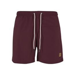 Urban Classics Herren Badeshorts "Urban Classics Herren Block Swim Shorts 2-Pack", schwarz, Gr. S, 100% Polyamid, Badehosen