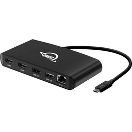 OWC Laptop-Dockingstation "Thunderbolt 3 Mini-Dock", B:124mm H:19mm T:65mm, schwarz, Dockingstationen