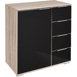 Kombikommode wimex, B:82cm H:83cm T:41cm, braun, Schlafzimmer, Sideboards, "Easy"