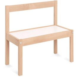 Pinolino Kinder Sitzbank "Olaf", B/H/T: 53cm x 51cm, beige, Holz, B:53cm H:51cm, Sitzb&auml;nke, Made in Europe