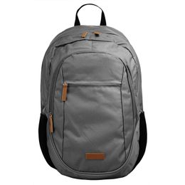 Bruno Banani Tagesrucksack, grau, 100% Polyester, unifarben, Rucks&auml;cke