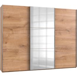 Schwebet&uuml;renschrank wimex, B:300cm H:236cm T:65cm, braun, Schr&auml;nke, "Level by fresh to go"