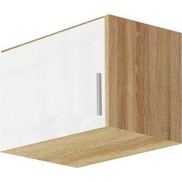 Schrankaufsatz Rauch, B:47cm H:39cm T:54cm, wei&szlig;, Holzwerkstoff, Schlafzimmer, M&ouml;belaufs&auml;tze, "Celle"
