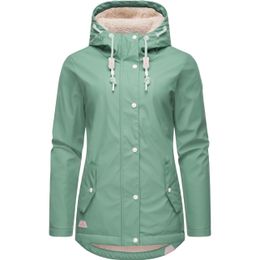Ragwear Damen Regenjacke "Marge", gr&uuml;n, Gr. XXL, Obermaterial: 100% Polyester, Futter: 100% Polyester, Wattierung: 100% Polyester, Jacken, warm