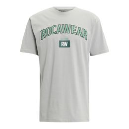 Rocawear Damen T-Shirt "Rocawear Unisex Rocawear Heavy T-Shirts"grau, Gr. XXL, bedruckt, 100% Baumwolle, Shirts