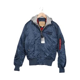 Alpha Industries Jacke Herren Gr&ouml;&szlig;e M Second Hand marine