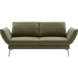 Sch&ouml;ner Wohnen Kollektion 2,5-Sitzer, B:248cm H:85cm T:225cm, gr&uuml;n, SCH&Ouml;NER WOHNEN-KOLLEKTION, 100% Polyester, Sofas, "Spin, Multifunktionssofa, bequem und hochwertig