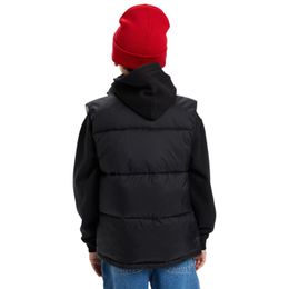 Quiksilver Jungen Outdoorjacke "Cold Days Sleeveless"schwarz, Gr. 12, Obermaterial: 100% Nylon;, Jacken