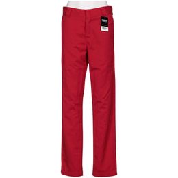 Carhartt Work In Progress Carhartt WIP Stoffhose Damen Gr&ouml;&szlig;e S Second Hand rot