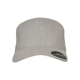 Flexfit Flex Cap "Flexfit Accessoires Flexfit Delta Carbon Cap"melangesilber, Gr. L, unifarben, 100% Polyester, Caps