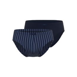 G&ouml;tzburg G&Ouml;TZBURG Herren Slip "Volos", Gr. 8, blau, Obermaterial: 95% Baumwolle, 5% Elasthan, Unterhosen, mit Muster, Baumwollmix, elastisch