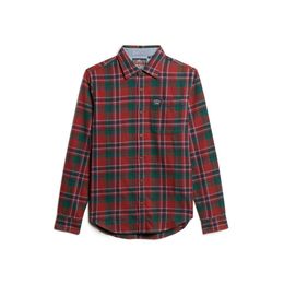 Superdry & Co Button Up Shirt male Red size XXXL
