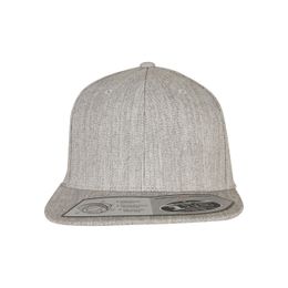 Flexfit Herren Flex Cap "Flexfit Unisex 110 Fitted Snapback"erdgrau, unifarben, 83% Polyacryl, 15% Wolle, 2% Elasthan, Caps
