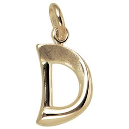 Jobo Damen Buchstabenanh&auml;nger "Anh&auml;nger Buchstabe", D, Gelbgold 375gelbgold 375, Gelbgold 375, Schmuckanh&auml;nger, 375 Gold
