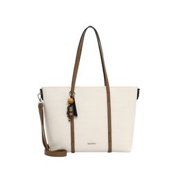 Emily & Noah EMILY & NOAH Damen Shopper "Shopper E&N Johanna", beige, Polyurethan, Taschen
