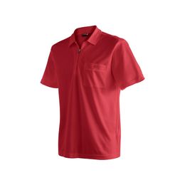 Maier Sports Herren Funktionsshirt "Arwin 2.0", rot, Gr. M, 100% Polyester, Shirts, Eignet sich ideal f&uuml;r Wanderungen und Freizeitaktivit&auml;ten
