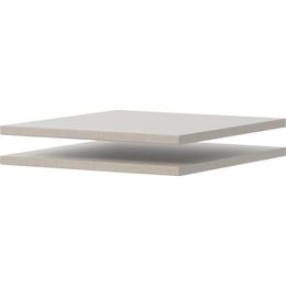 Einlegeboden, B:48cm H:2cm T:50cm, beige, SET ONE BY Musterring, Holzwerkstoff, Einlegeb&ouml;den, "Henderson", 2er-Set, Breite 48 cm f&uuml;r Schr&auml;nke