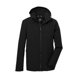 Killtec Herren Outdoorjacke "KOW 22 MN JCKT", schwarz, Gr. L, Oberstoff: 100% Polyester, Futter: 100% Polyester, Wattierung: 100% Polyester, Jacken,