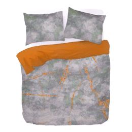 Bettw&auml;sche Kayori, gr&uuml;n, Mako-Satin, Obermaterial: 100% Baumwolle, Bettw&auml;sche, "Minato", 100% reiner Bio-Baumwoll-Satin