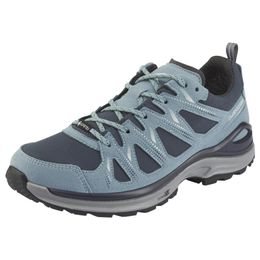 Lowa Damen Wanderschuh "INNOX EVO II GTX WS", Gr. 37, blau, Textil, Schuhe, wasserdicht, winddicht,atmungsaktiv dank GORE-TEX Membrane