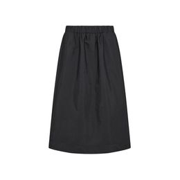 soyaconcept Damen Midirock "Soya Concept Skirt SC-NETTI 99."9999 schwarz, Gr. XXL, Obermaterial: 53% Polyester, 47% Baumwolle, R&ouml;cke