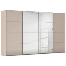 Schwebet&uuml;renschrank Rauch, B:360cm H:223cm T:68cm, beige, Holzwerkstoff, Schr&auml;nke, "Kleiderschrank Schrank Garderobe Schlafzimmerschrank SCALE-FYRA",
