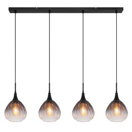 Globo LIGHTING H&auml;ngeleuchte "OLSEN", 1 Stk.schwarz, Wohnzimmer, Leuchten, H&auml;ngelampe/Pendelleuchte/Esszimmer/Wohnzimmer/Esstisch