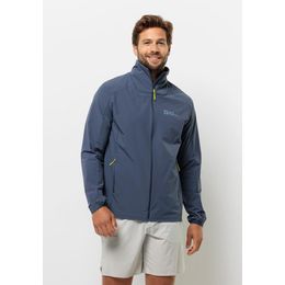 Jack Wolfskin Herren Funktionsjacke "PRELIGHT JKT M", blau, Gr. S, OBERSTOFF: 84% POLYAMID, 16% ELASTHAN; Futter: 100% POLYESTER, Jacken
