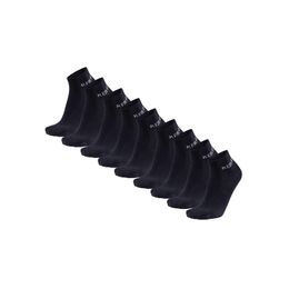Replay Herren Kurzsocken "Socken 9er Pack", Gr. 39, schwarz, Obermaterial: 76% Baumwolle CO. 16% Polyester PES. 7% Polyamid PA. 1% Elasthan EL.,