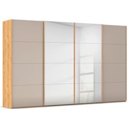 Schwebet&uuml;renschrank Rauch, B:360cm H:223cm T:68cm, braun, Holzwerkstoff, Schr&auml;nke, "Kleiderschrank Schrank Garderobe Schlafzimmerschrank SCALE-FYRA",