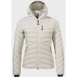 Sch&ouml;ffel SCH&Ouml;FFEL Damen Outdoorjacke "Down Jacket Tschierval L", beige, Gr. 36, Oberstoff : 100% Nylon; Futter : 100% Nylon; Wattierung : 100% Polyester;
