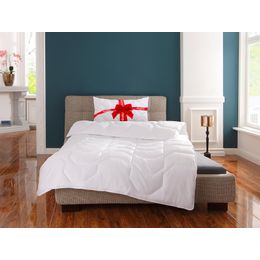 Microfaserbettdecke OTTO HOME, B:135cm L:200cm, wei&szlig;, Obermaterial: 100% Polyester. F&uuml;llung: 100% Polyester, Bettdecken, "Corella, Bettdecke 135x200