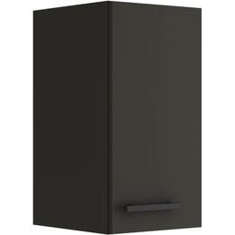 H&auml;ngeschrank Optifit, B:30cm H:57,6cm T:34,6cm, grau, Holzwerkstoff, K&uuml;che, Schr&auml;nke, "Palma", Breite 30 cm, 1 T&uuml;r, 1 Einlegeboden