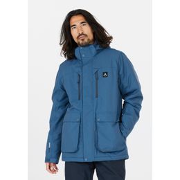 WHISTLER Herren Skijacke "Cargo", blau, Gr. S, unifarben, 100% Polyester, Jacken, mit 10.000 mm Wassers&auml;ule