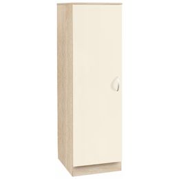 Wiho-K&uuml;chen Seitenschrank WIHO K&Uuml;CHEN, B:50cm H:165cm T:60cm, beige, K&uuml;che, Schr&auml;nke, "Flexi"