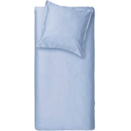 Bettw&auml;sche Cinderella, blau, Satin, Obermaterial: 100% Baumwolle, Bettw&auml;sche, "Plain Sundays", mit Stehsaum