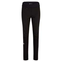 Ziener Damen Funktionstights "NURA", schwarz, Gr. 46, Obermaterial: 1. 100% Polyester, 2. 85% Polyamid, 15% Elasthan, Hosen
