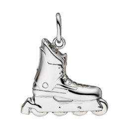 Jobo Damen Kettenanh&auml;nger "Anh&auml;nger Inline-Skate 17 mm", Silber 925 (Sterlingsilber)silber 925, Silber 925 (Sterlingsilber), Schmuckanh&auml;nger, 925