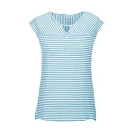 Killtec Damen Funktionstop "KOS 125 WMN TP", blau, Gr. 50, Oberstoff: 95% Polyester, 5% Elasthan, Tops, Schnelltrocknendes Damen Funktionstop mit