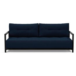 Schlafsofa, B:209cm H:83cm T:117cm, blau, INNOVATION LIVING , 100% Polyester, Jugendzimmer, Sofas, "Bifrost hochwertige Schlaffunktion, extrabreite