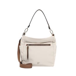 SURI FREY Damen Beuteltasche "Beutel SFY Destiney", beige, Polyurethan, Taschen