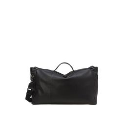 Marc O'Polo MARC O'POLO Herren Weekender "aus edlem Rindleder"schwarz, Leder, unifarben, Taschen