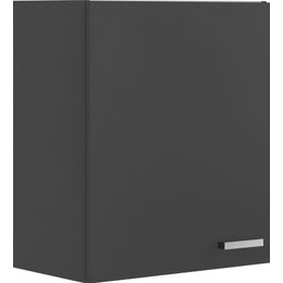 H&auml;ngeschrank Optifit, B:60cm H:70,4cm T:34,9cm, grau, Holzwerkstoff, K&uuml;che, Schr&auml;nke, "Parma", Breite 60 cm