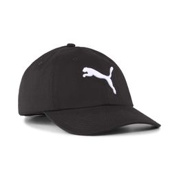 Puma Flex Cap "ESS Puma Cat Baseballcap Erwachsene", schwarz, Gr. 1, unifarben, Obermaterial: 100% Baumwolle; Krempe: 100% Baumwolle; Unter Schirm: