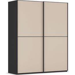 Schwebet&uuml;renschrank Rauch, B:181cm H:223cm T:68cm, beige, Holzwerkstoff, Schr&auml;nke, "Kleiderschrank Schrank Garderobe Schlafzimmerschrank SCALE-DUO",