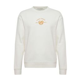 Casual Friday Sweatshirt Herren Gr&ouml;&szlig;e S curry / wei&szlig;
