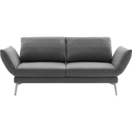 Sch&ouml;ner Wohnen Kollektion 2,5-Sitzer, B:248cm H:85cm T:225cm, grau, SCH&Ouml;NER WOHNEN-KOLLEKTION, 100% Polyester, Sofas, "Spin, Multifunktionssofa, bequem und hochwertig