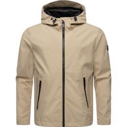 Ragwear Herren Softshelljacke "Shellwie", beige, Gr. XL, Obermaterial: 100% Polyester; Futter: 100% Polyester, Jacken, Wasserdichte Herren