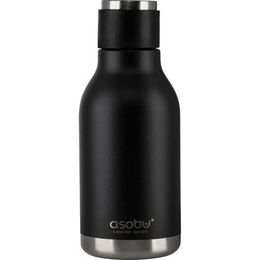 Asobu Urban Drink Bottle Schwarz, 0.473 L